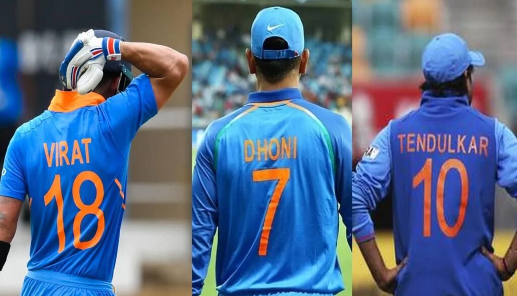 1 to 100 Jersey Number in Cricket India: Players Numbers